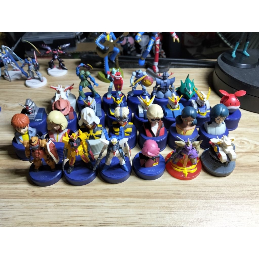 Pepsi Bottle Cap some Gundam Character | Shopee Malaysia