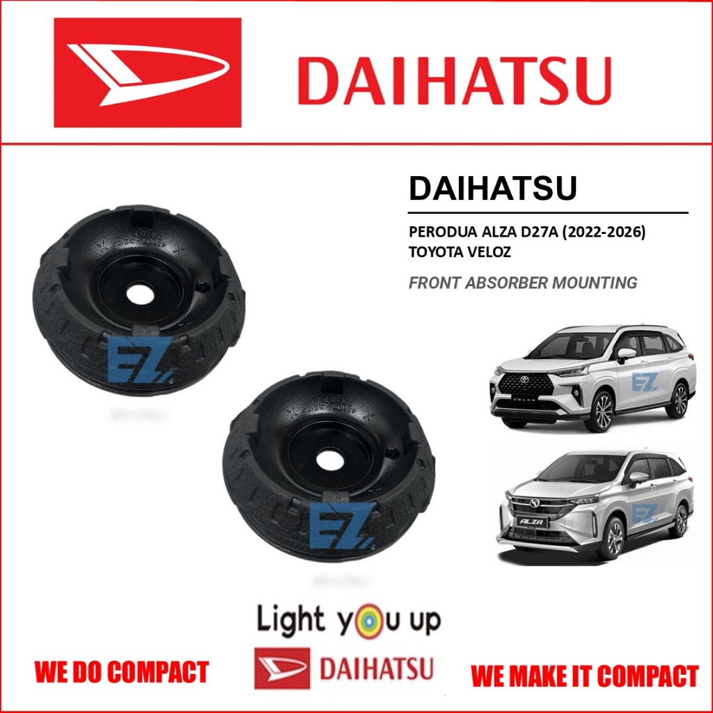[2 IN 1] - FRONT ABSORBER MOUNTING PERODUA ALZA D27A TOYOTA VELOZ 2022 ...