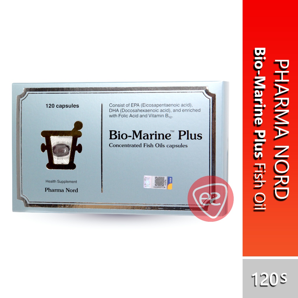 Bio-Marine Plus Concentrated Fish Oils Capsule 120s (Pharma Nord ...