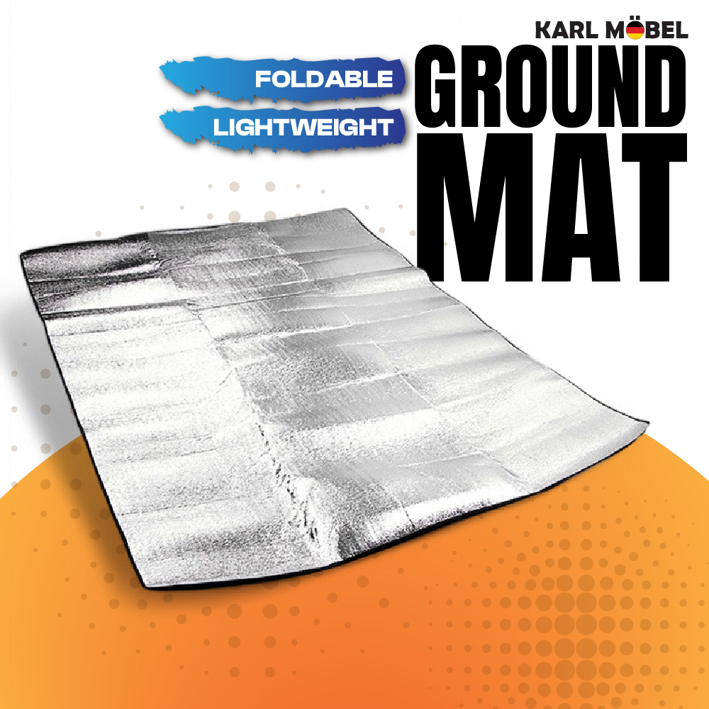 Ground Mat Camping sheet Waterproof Double Sided Aluminium Foil Tikar ...