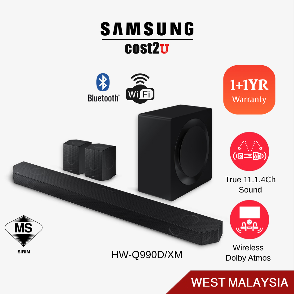 Samsung (Q990D Q800F Q930F Q990F) Q-series Soundbar | HW-Q990D HW-Q800F ...