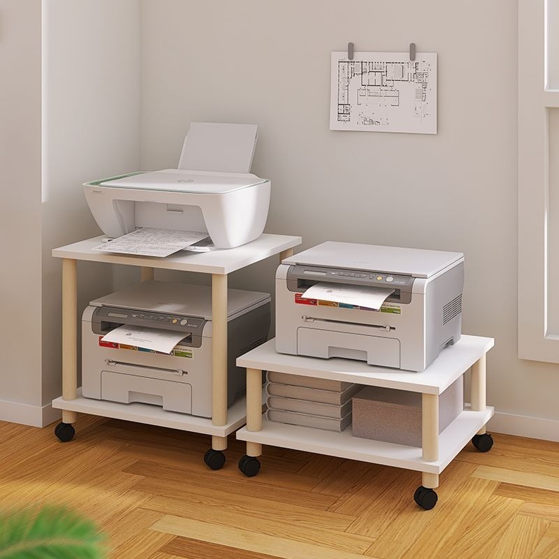 Printer Stand Floor Base Home Holder Storage Rack Copier Placement ...