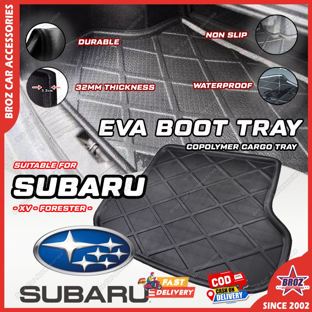 🔥 For SUBARU EVA Boot Tray Dulang But Kereta Copolymer Car Luggage ...
