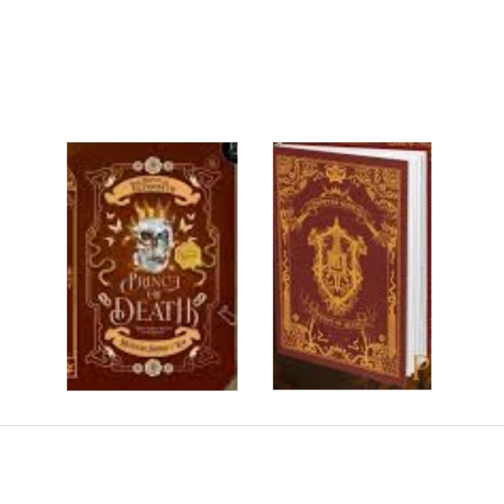 NOVEL PRINCE OF DEATH COVER LAMA & COVER BARU KAF HARDCOVER BY ...