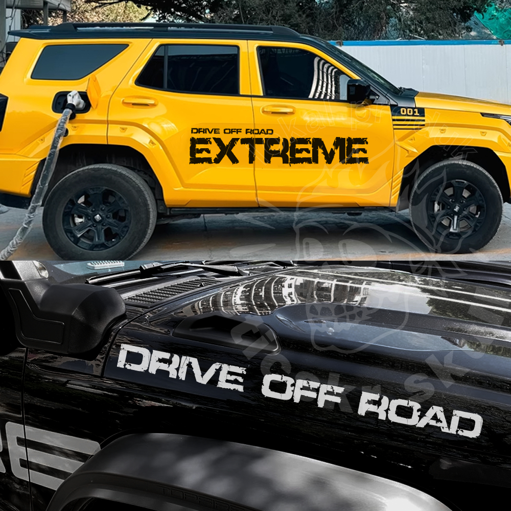 Extreme Drive Off Road Stickers Tank 300 Raptor Hilux Dmax Triton ...