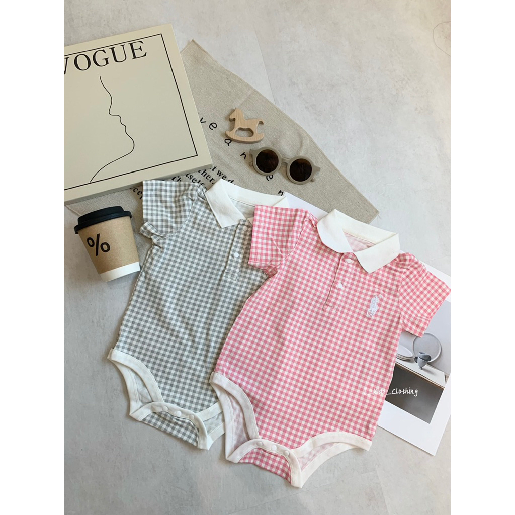 J417 British Style Brother Sister Outfit 英伦风格子翻领兄妹装系列 | Shopee Malaysia