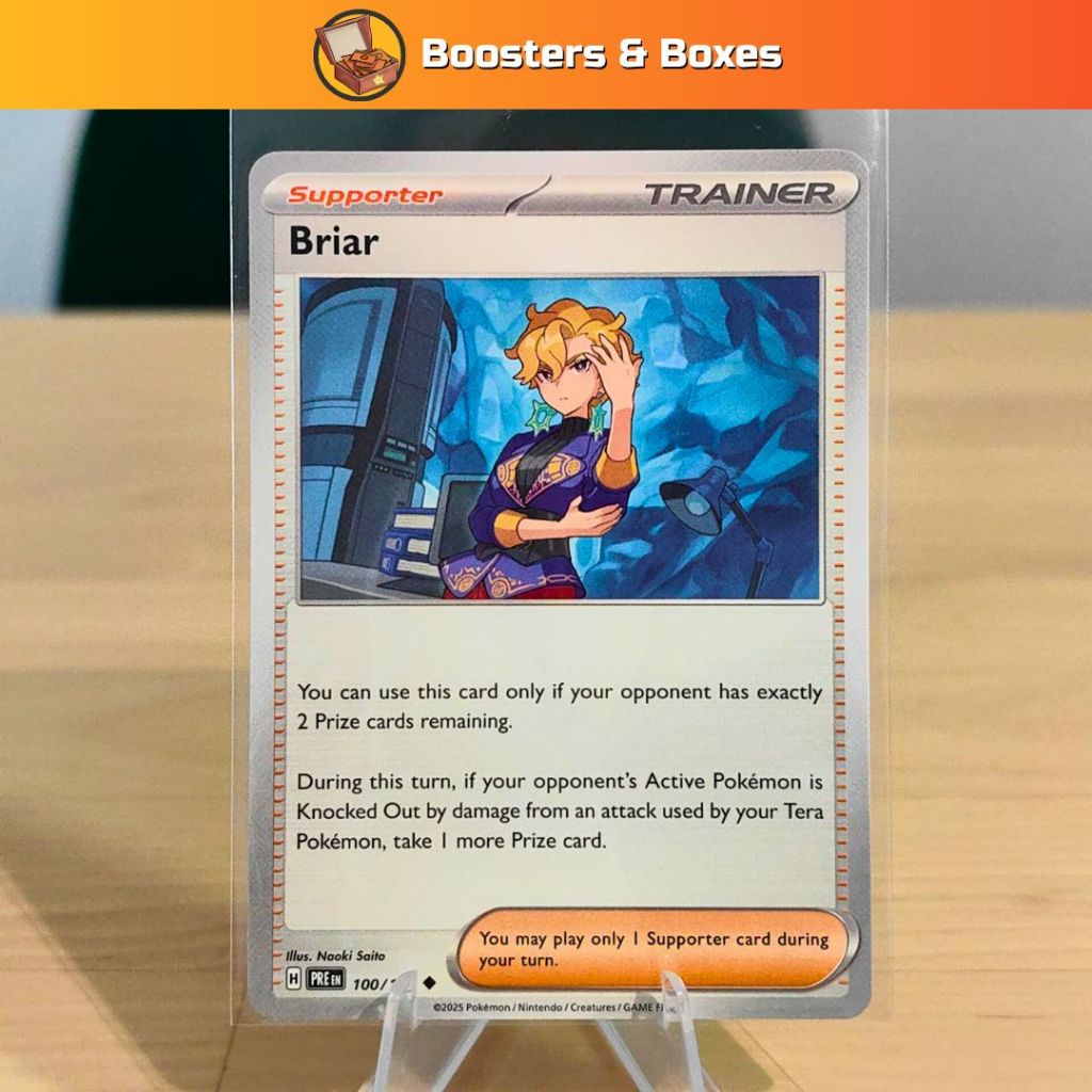 Briar (100/131) [Scarlet & Violet: Prismatic Evolutions] | Shopee Malaysia