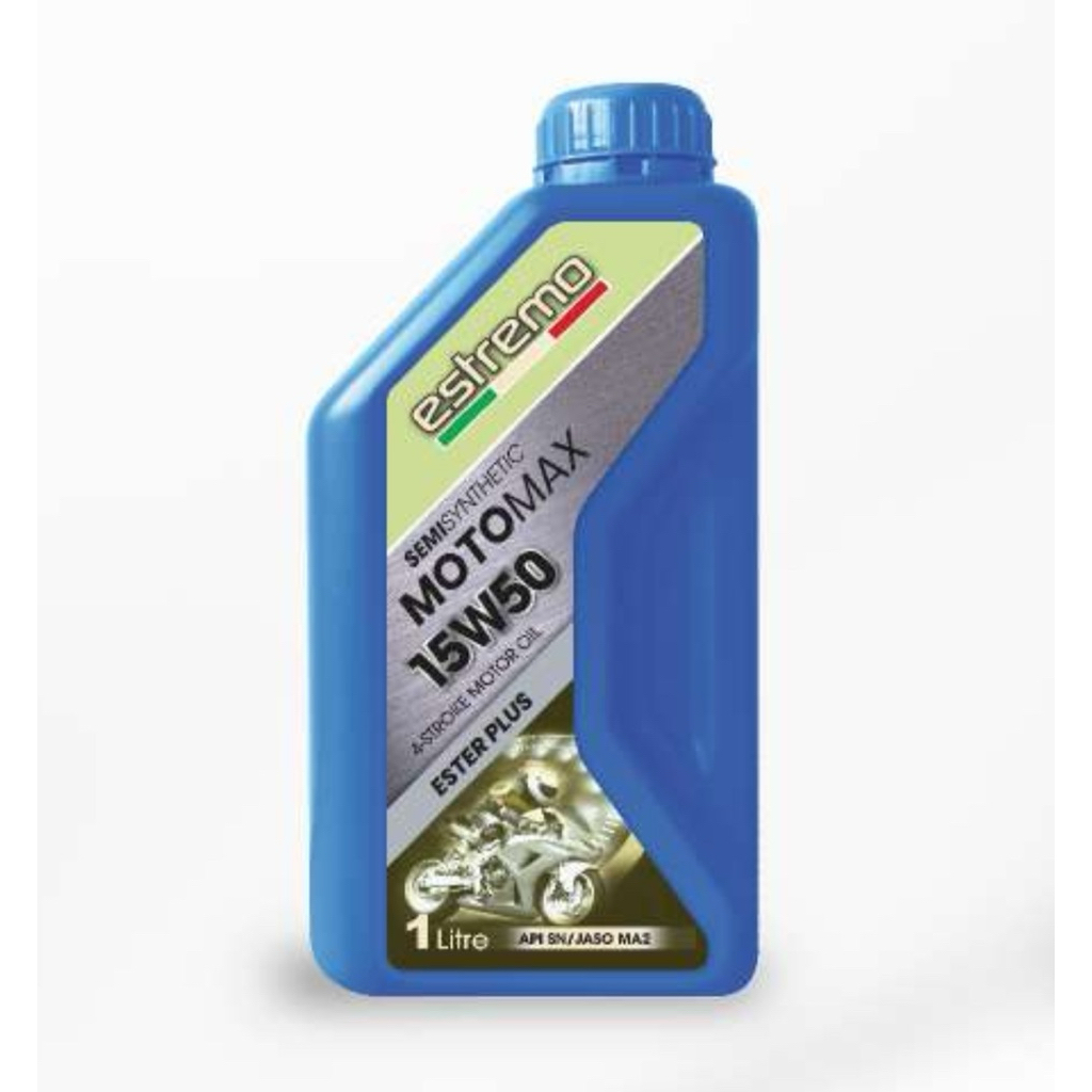 MTMS1550 ESTREMO Motomax Semi Synthetic 4-Stroke Motor Oil 15W50 ...