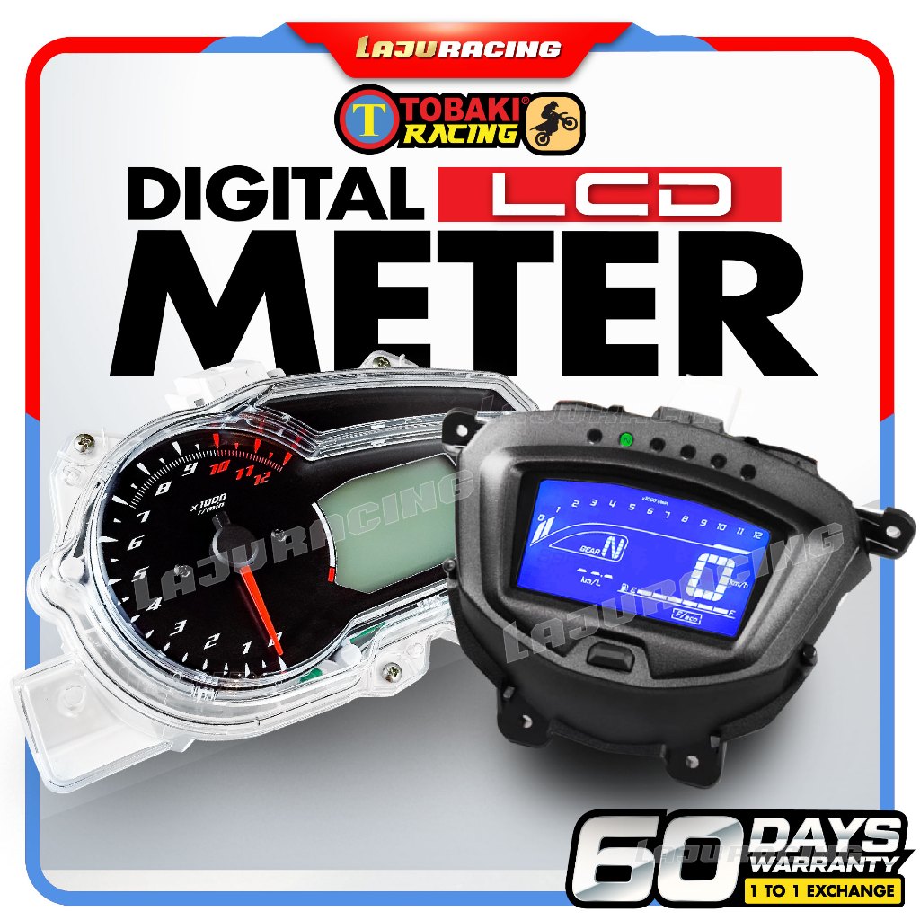 TOBAKI Original LCD Meter Y15 V1 V2 | Miter Set Speedometer Y15ZR YSUKU ...