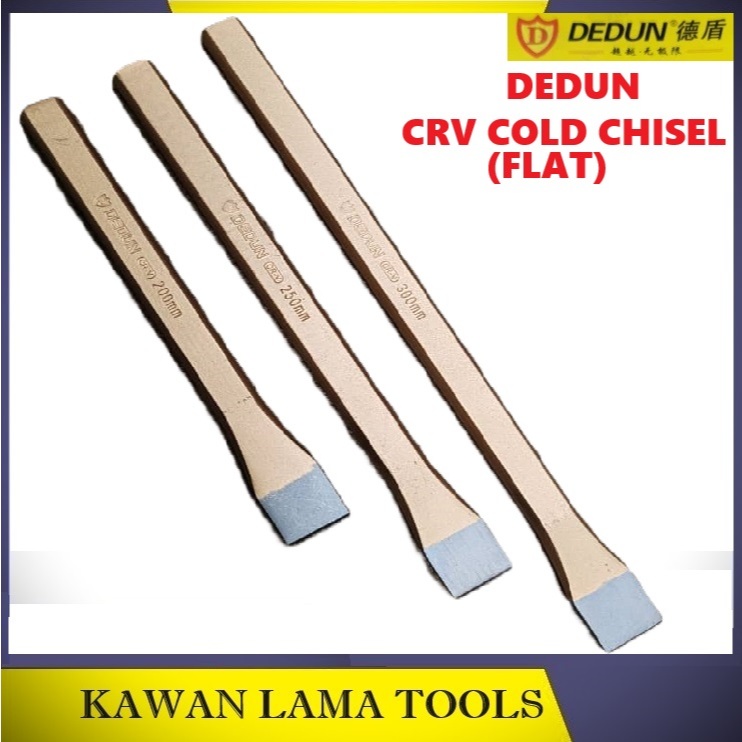 DEDUN CRV COLD CHISEL 200MM 250MM 300MM PAHAT BESI CHISEL | Shopee Malaysia