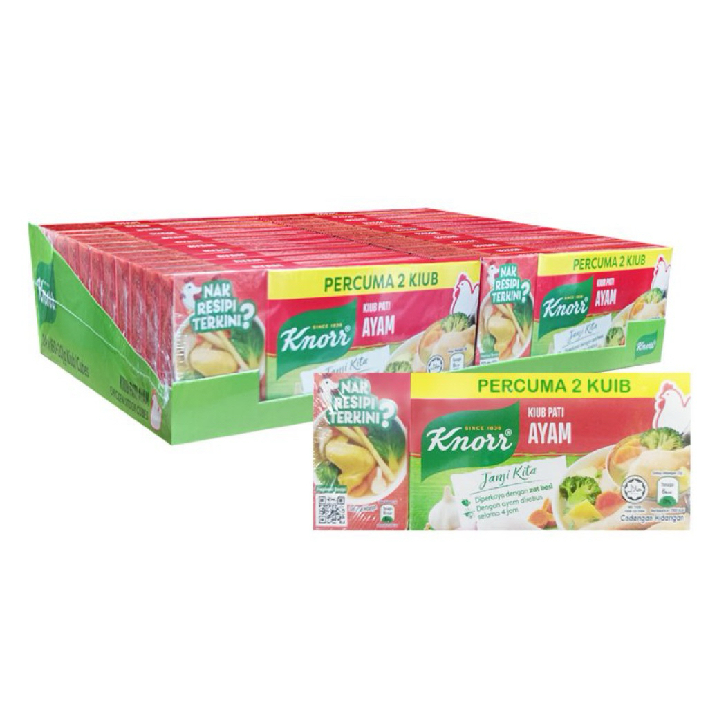 KNORR KIUB PATI AYAM 24*60G | Shopee Malaysia