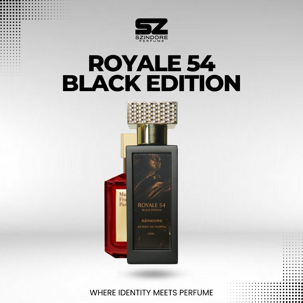 ROYALE 54 BLACK EDITION PERFUME FOR UNISEX | Shopee Malaysia