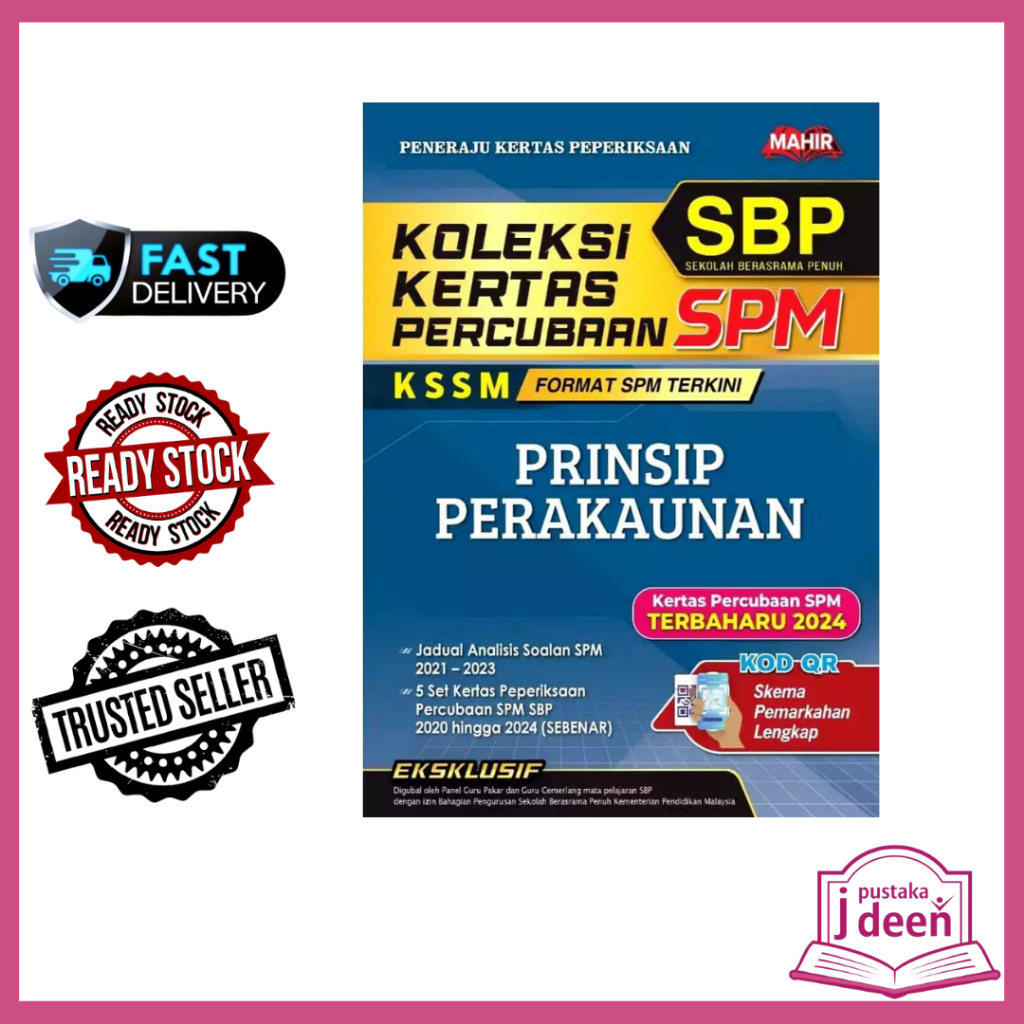 JDEEN BUKU LATIHAN SPM PRINSIP PERAKAUNAN - KOLEKSI KERTAS PERCUBAAN SBP SPM | Shopee Malaysia