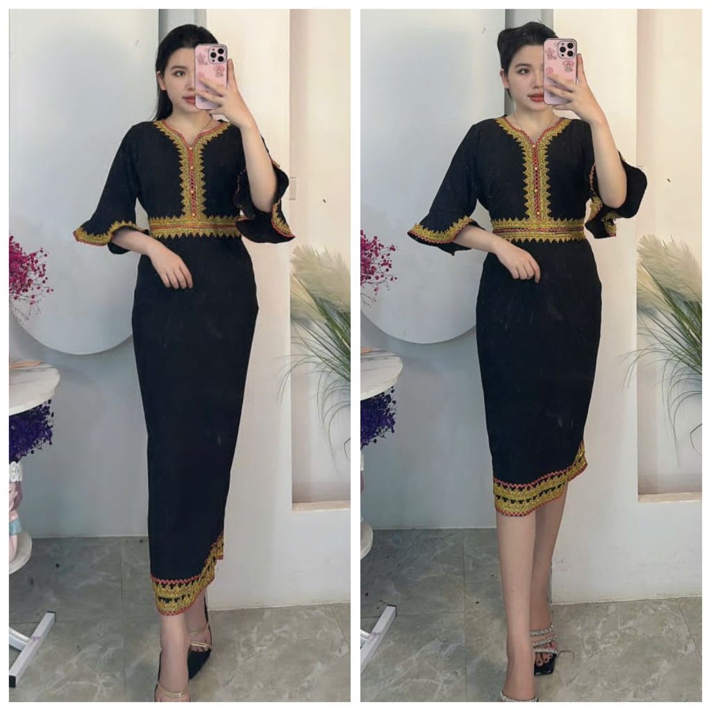 DRESS BIDAYUH BORNEO FREESIZE READY STOCK | Shopee Malaysia