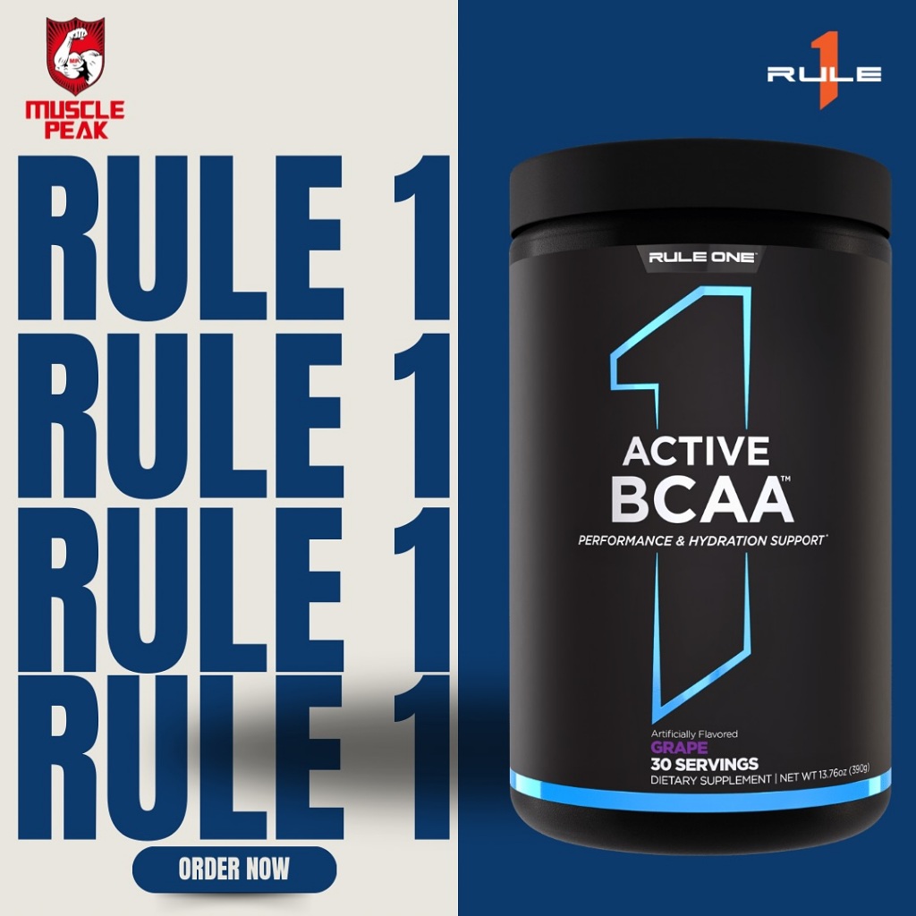 Rule 1 R1 Active BCAA 30- Amino Acid, BCAAs, Recovery, Energy , Muscle ...
