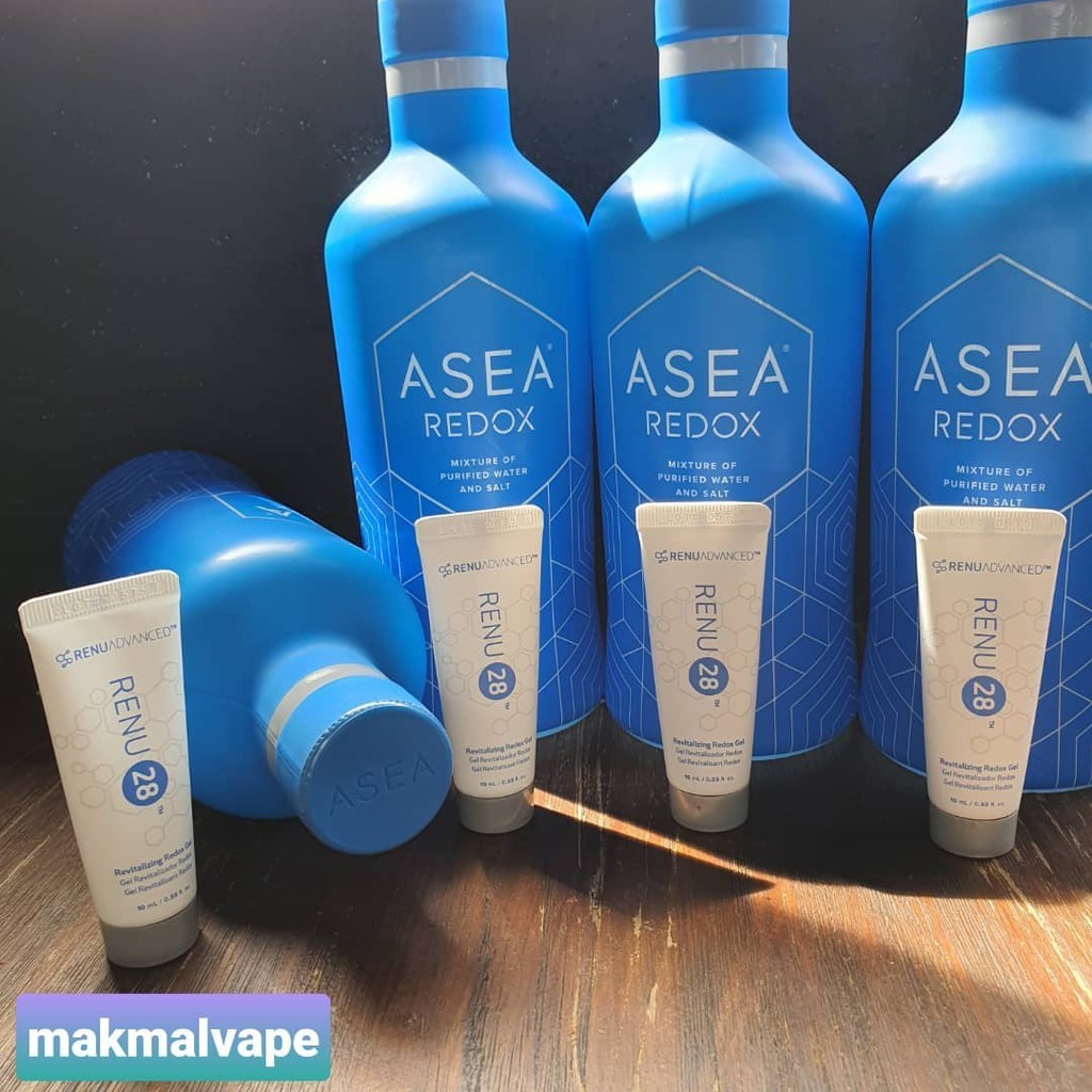 Air Suplemen ASEA Redox (960ML / 32oz) 4Botol + Sampel Percuma Gel 10ML ...