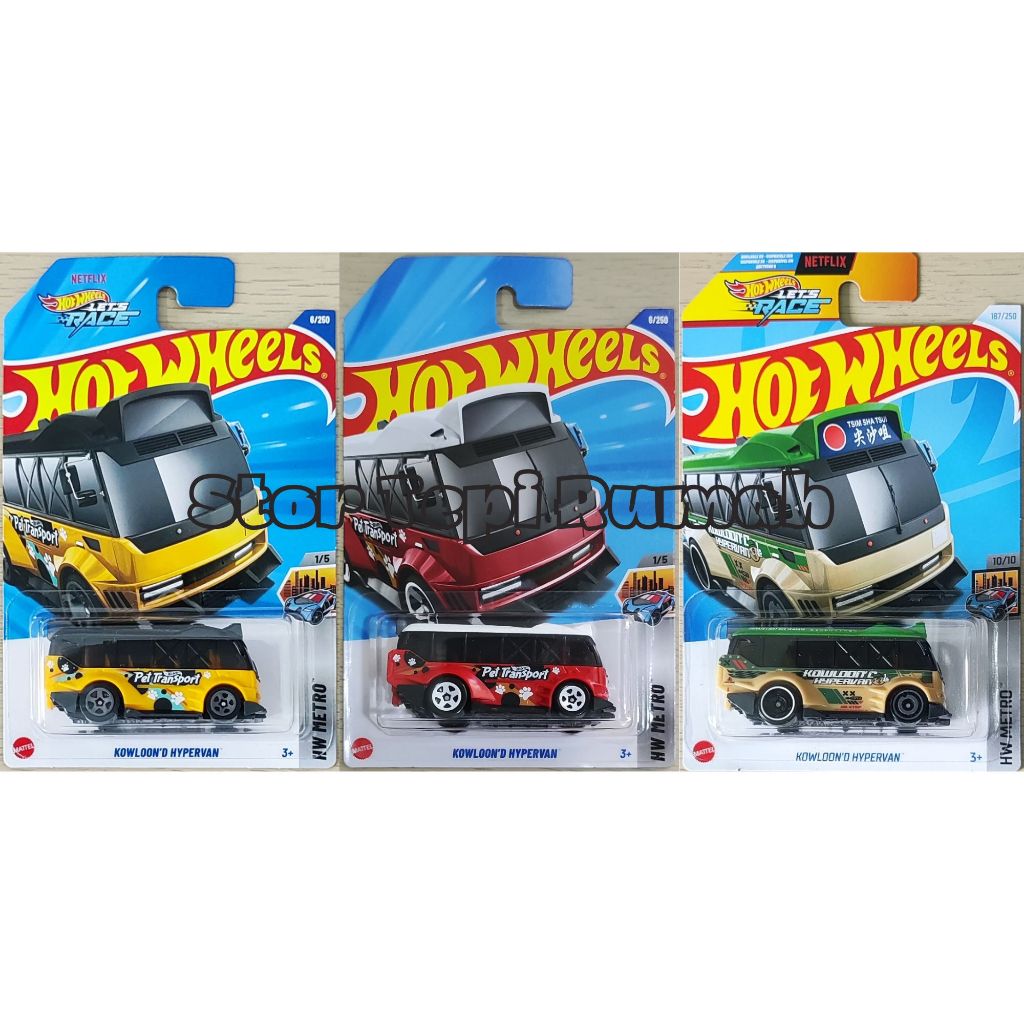Hot Wheels Kowloon'd Hypervan [HW Fantasy Kowloon Metro Netflix Let's ...