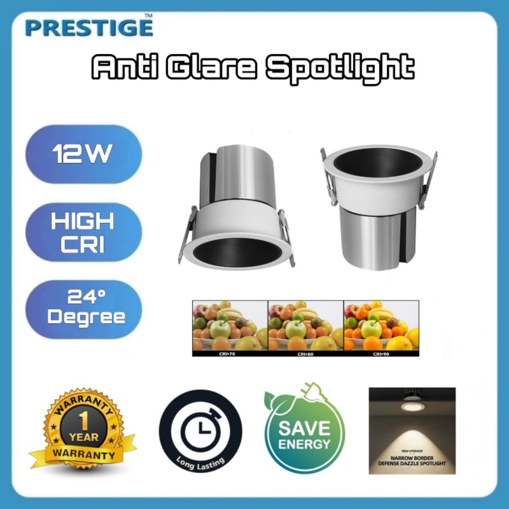 (NEW)PREMIUM 12W CRI>90 LED EYEBALL RECESSED SPOTLIGHT LED EYEBALL COB ...