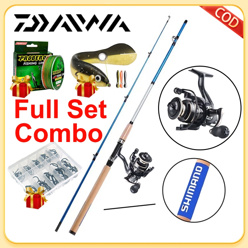 SHIMANO Fishing Rod Set Barang Mancing Set Fishing Combo Set Joran ...