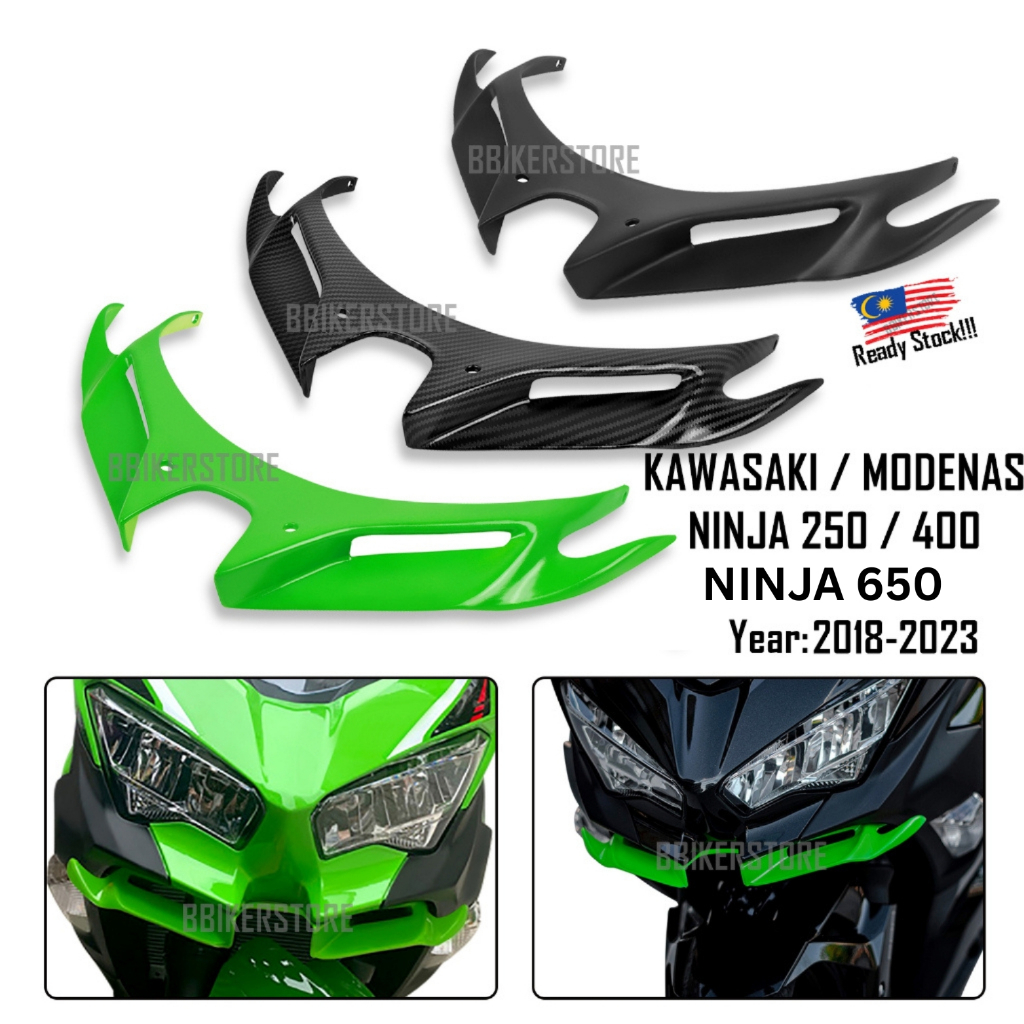 Modenas Ninja 250 400 650 2018-2024 Winglet Cover ABS Kawasaki | Shopee ...