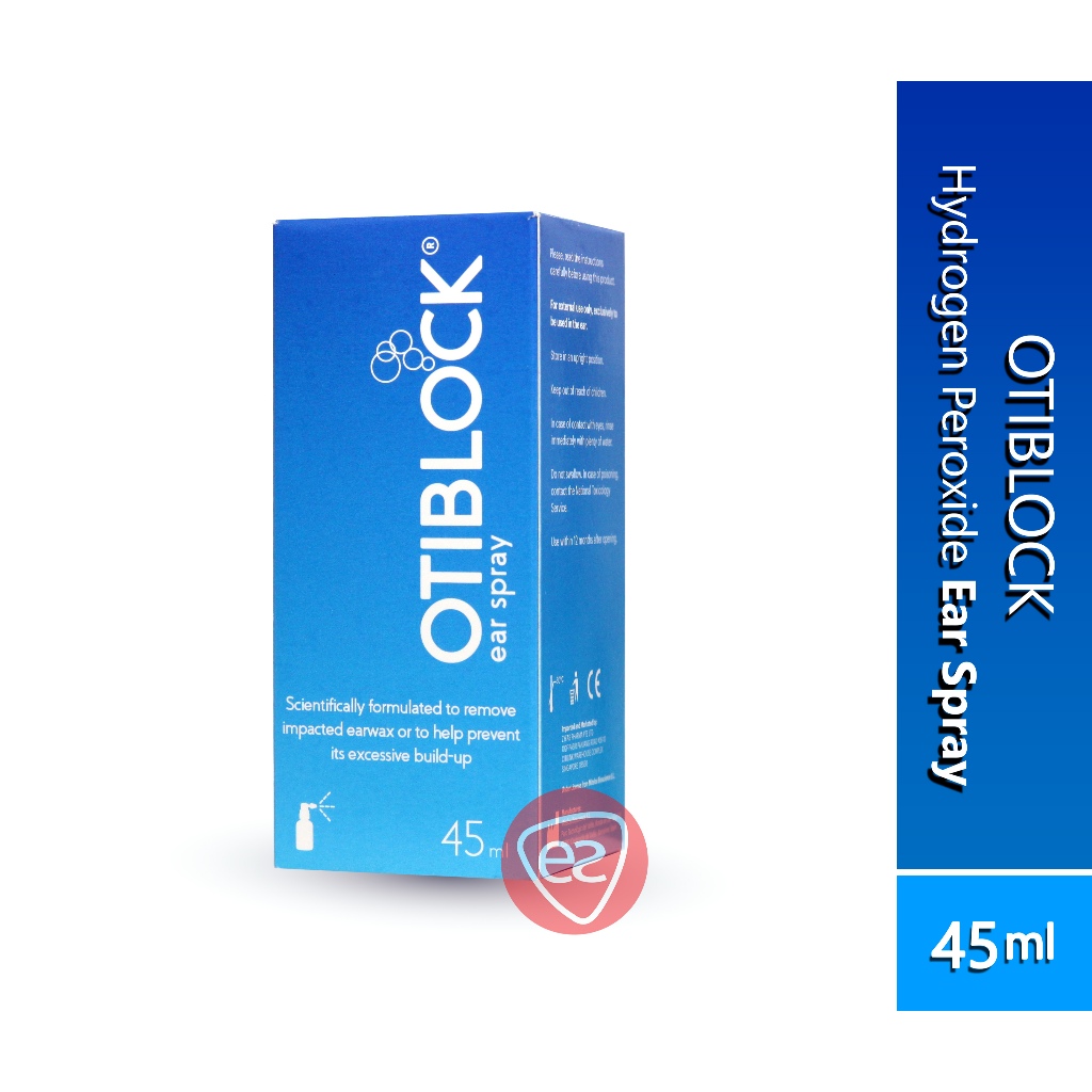 Otiblock Hydrogen Peroxide Ear Spray 45ml (Mitelos) | Shopee Malaysia