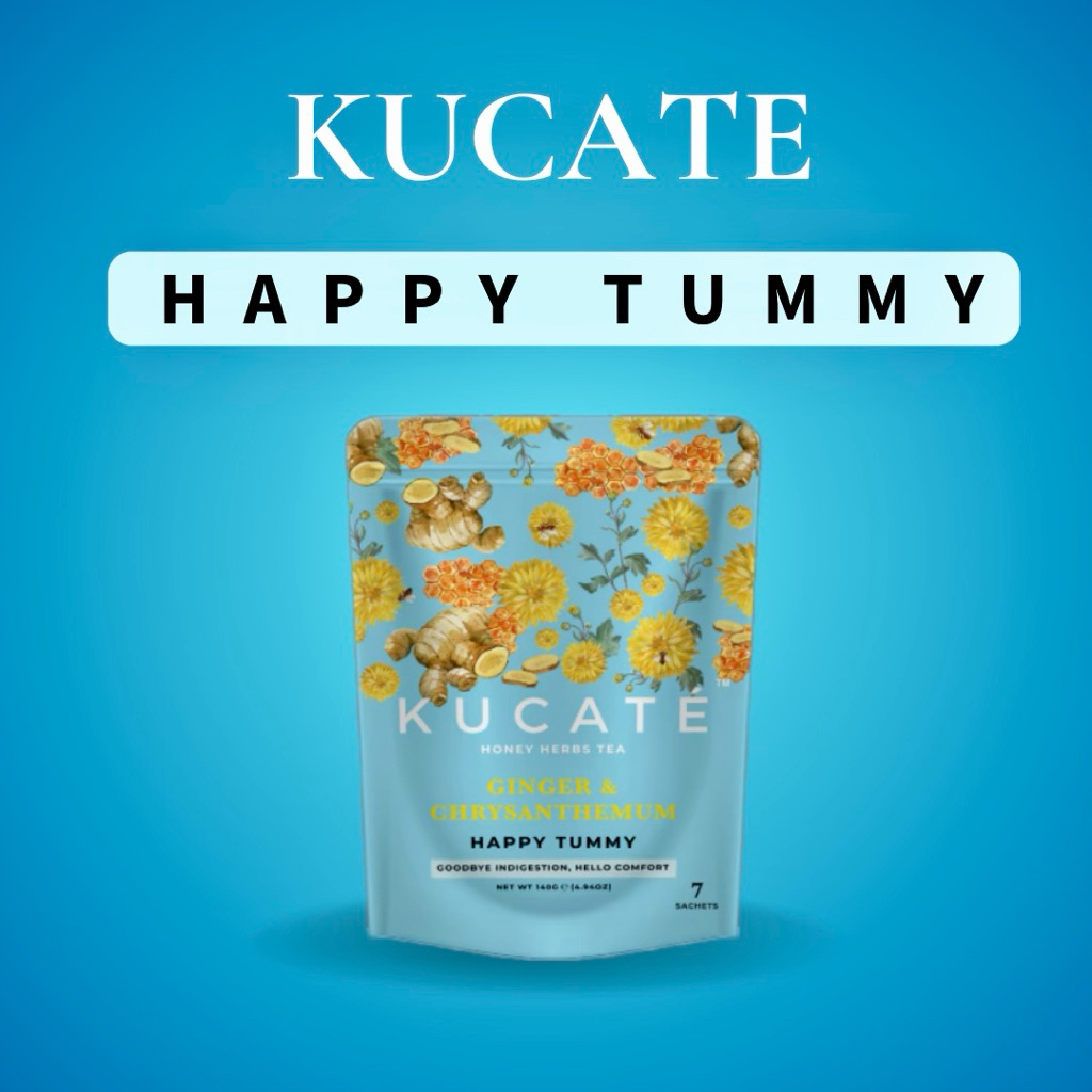 Kucate Happy Tummy with Chrysanthemum & Ginger Honey Herbal Tea ...