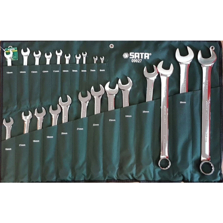 SATA 09027 Combination Wrench Set 23pc, 6mm-32mm, Metric - New ...