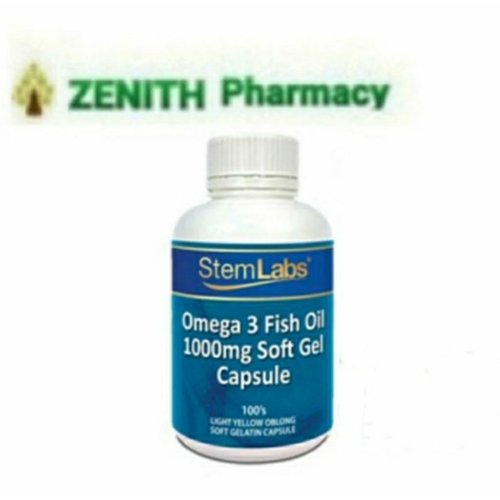 StemLabs Omega 3 Fish Oil 1000mg 50's/100's/200's | Shopee Malaysia