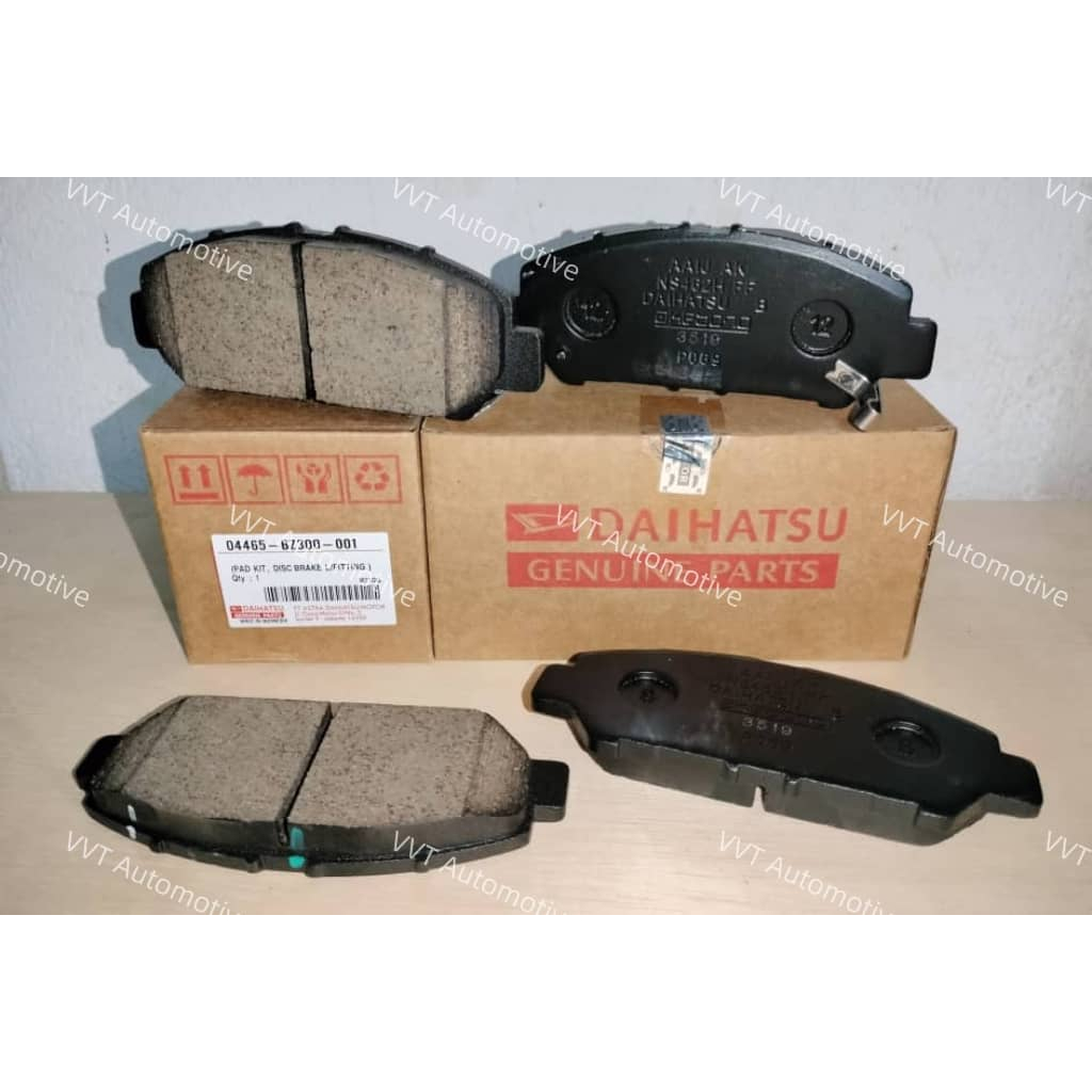 SARAWAK DAIHATSU DISC BRAKE PAD FRT 04465-BZ300 PERODUA ATIVA / ALZA ...