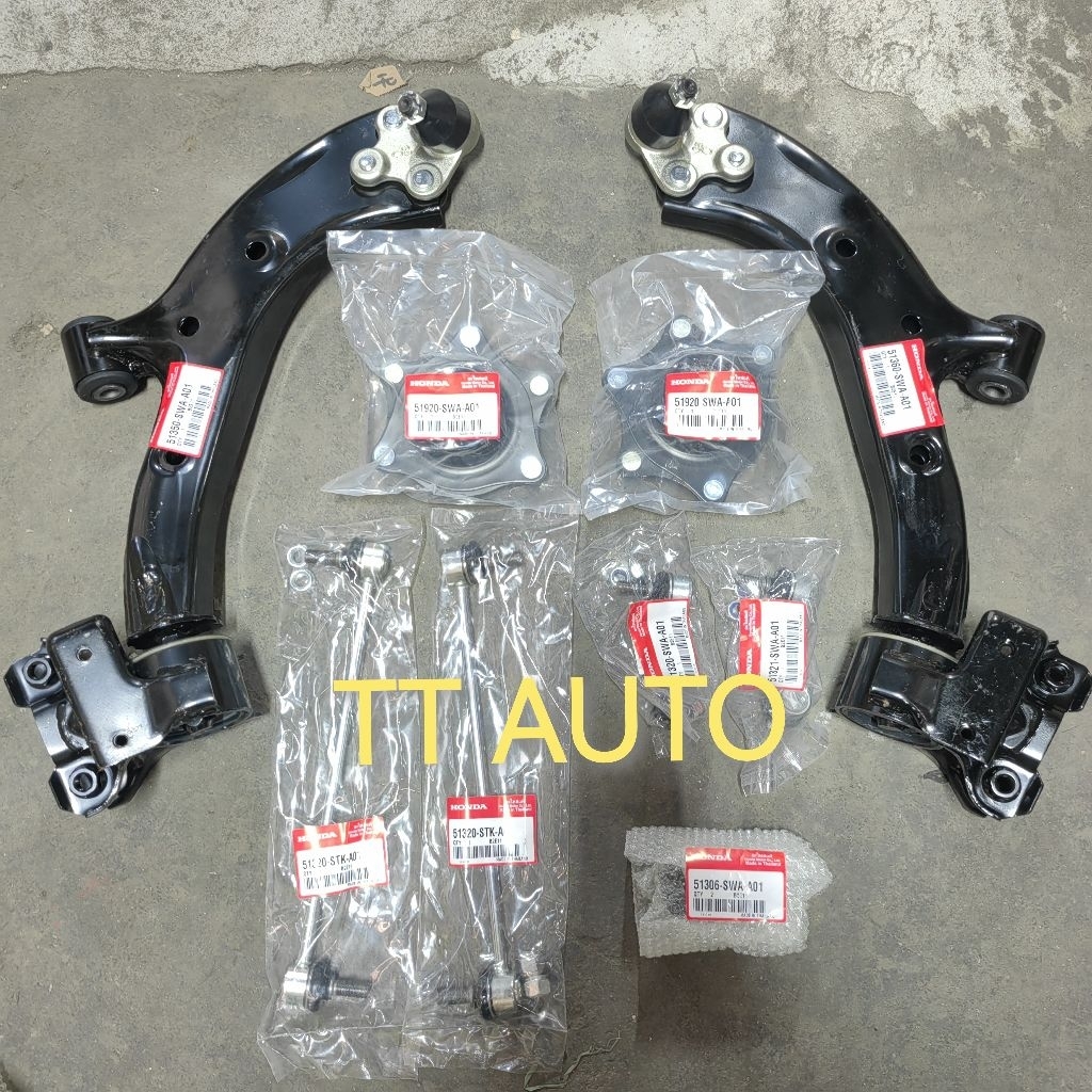 (12PCS)HONDA SWA SUSPENSION ARM SET / LOWER ARM ABSORBER MOUNTING ...