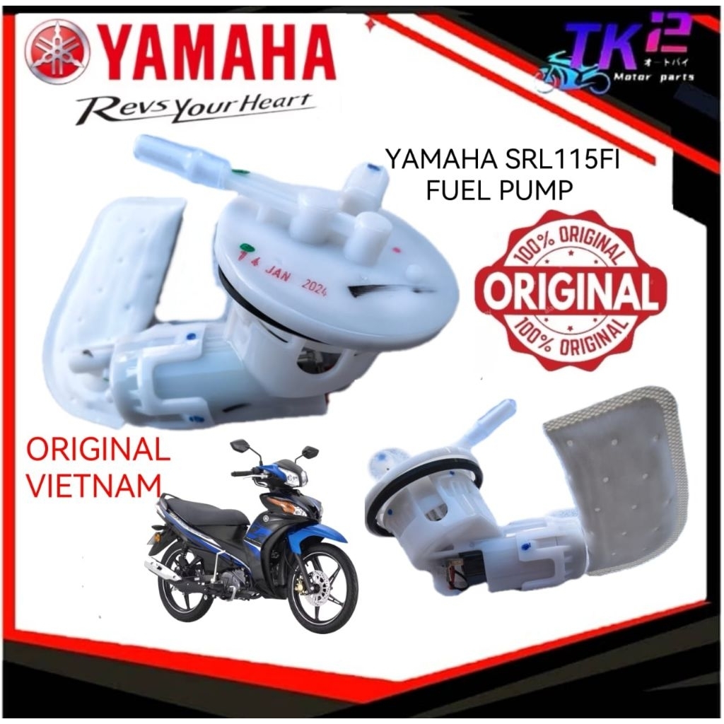 YAMAHA SRL115FI FUEL PUMP 1PD-E3907-30 [💯 %ORIGINAL VIETNAM 🇻🇳 BEJAMIN ...