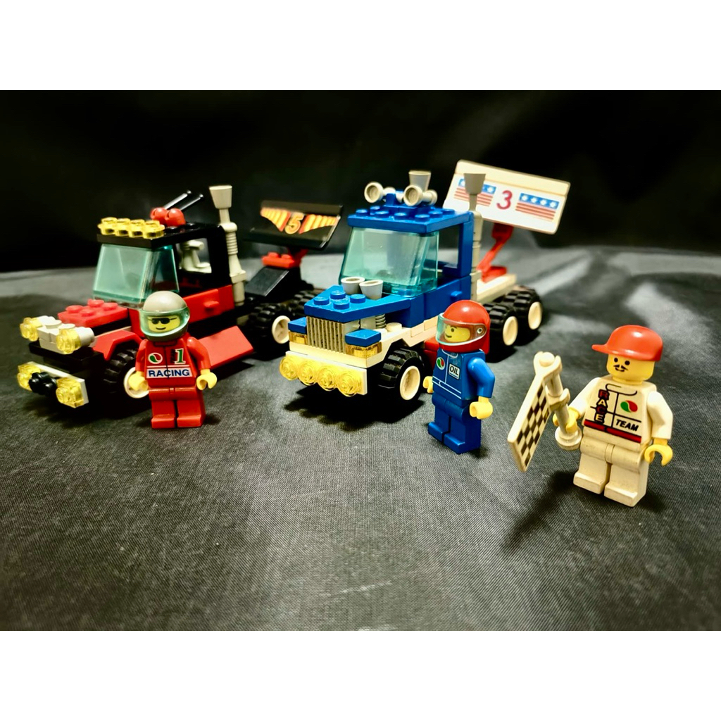 Lego System 1821 Rally Racers Town Vintage | Shopee Malaysia