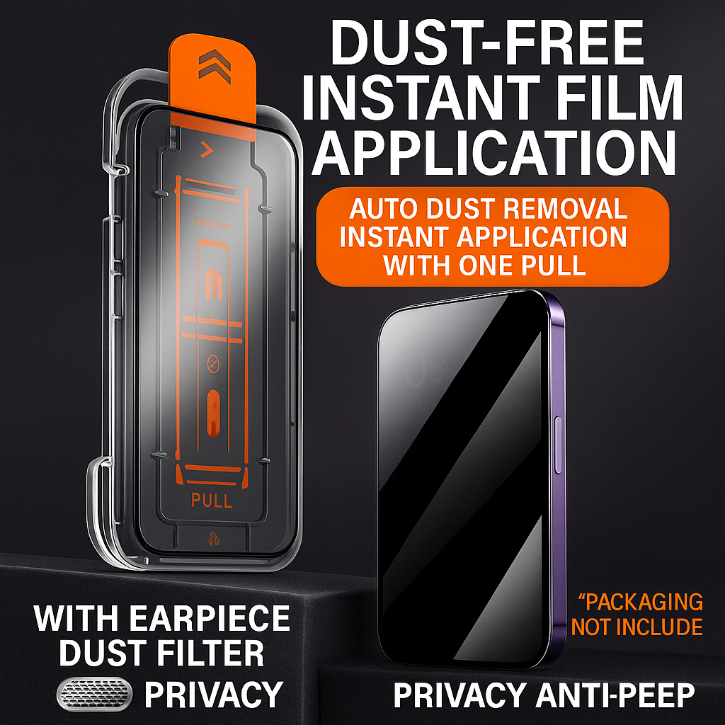 Techtrend Screen Protector For iPhone16 15 14 13 Pro Max Plus HD ...