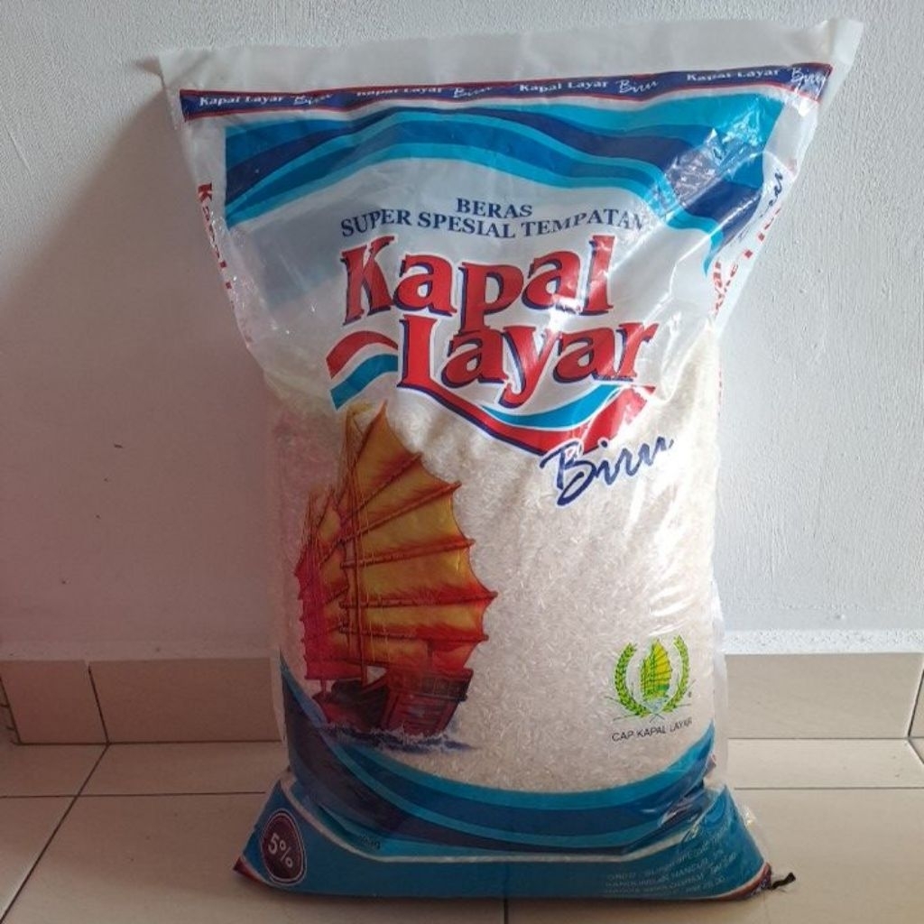 Beras Kapal Layar Biru (10kg) | Shopee Malaysia
