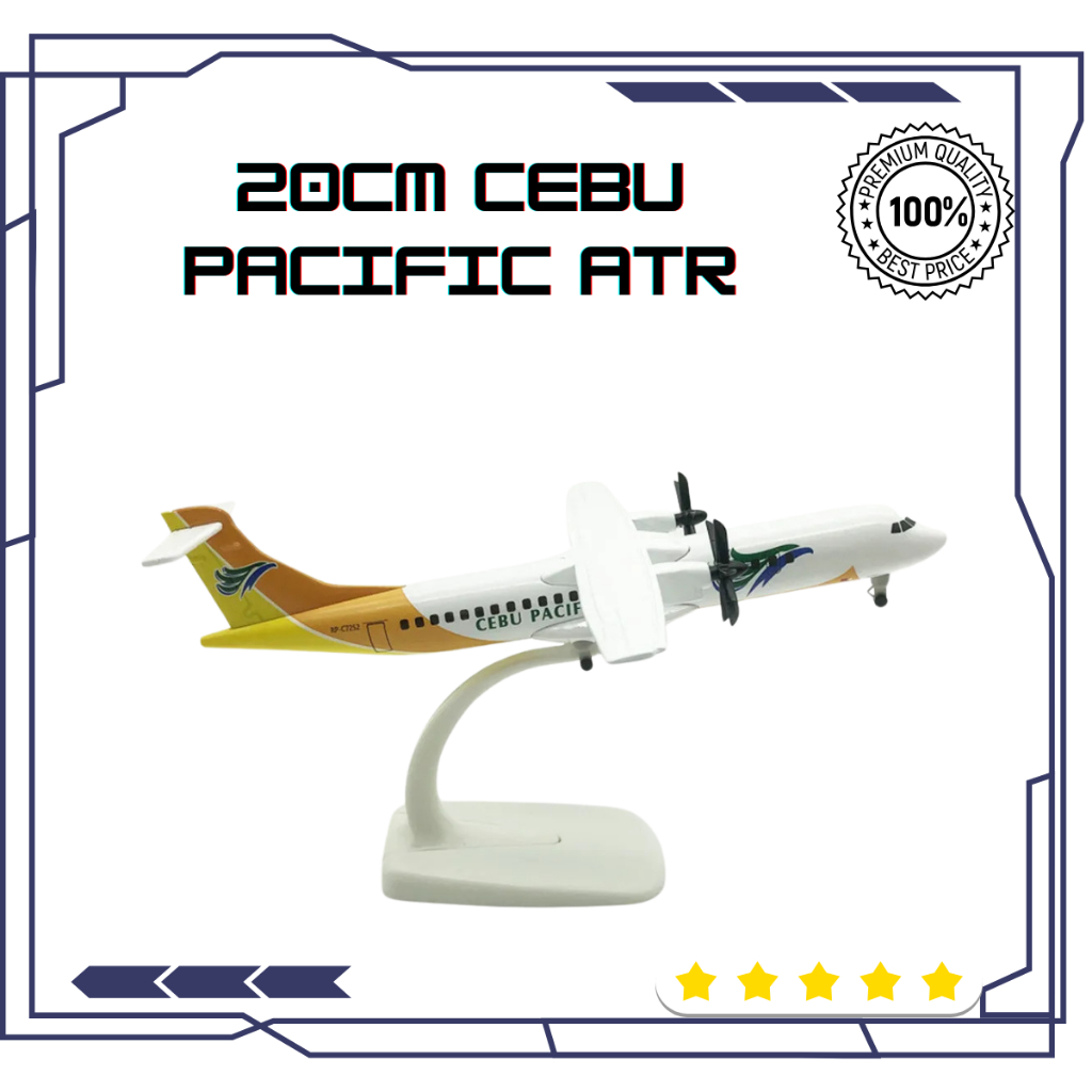Koleksi Kapal Terbang Diecast Pesawat 20cm Philippines Cebu Pacific Air ...