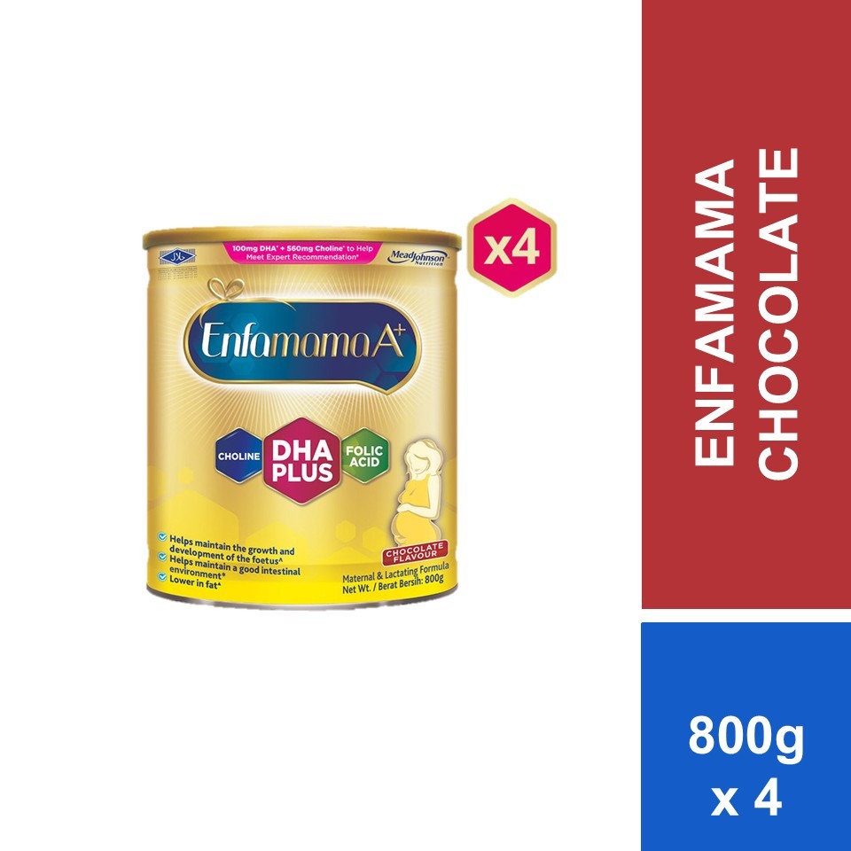 Enfamama A+ - Chocolate Maternal & Lactating Susu Milk Formula Powder ...