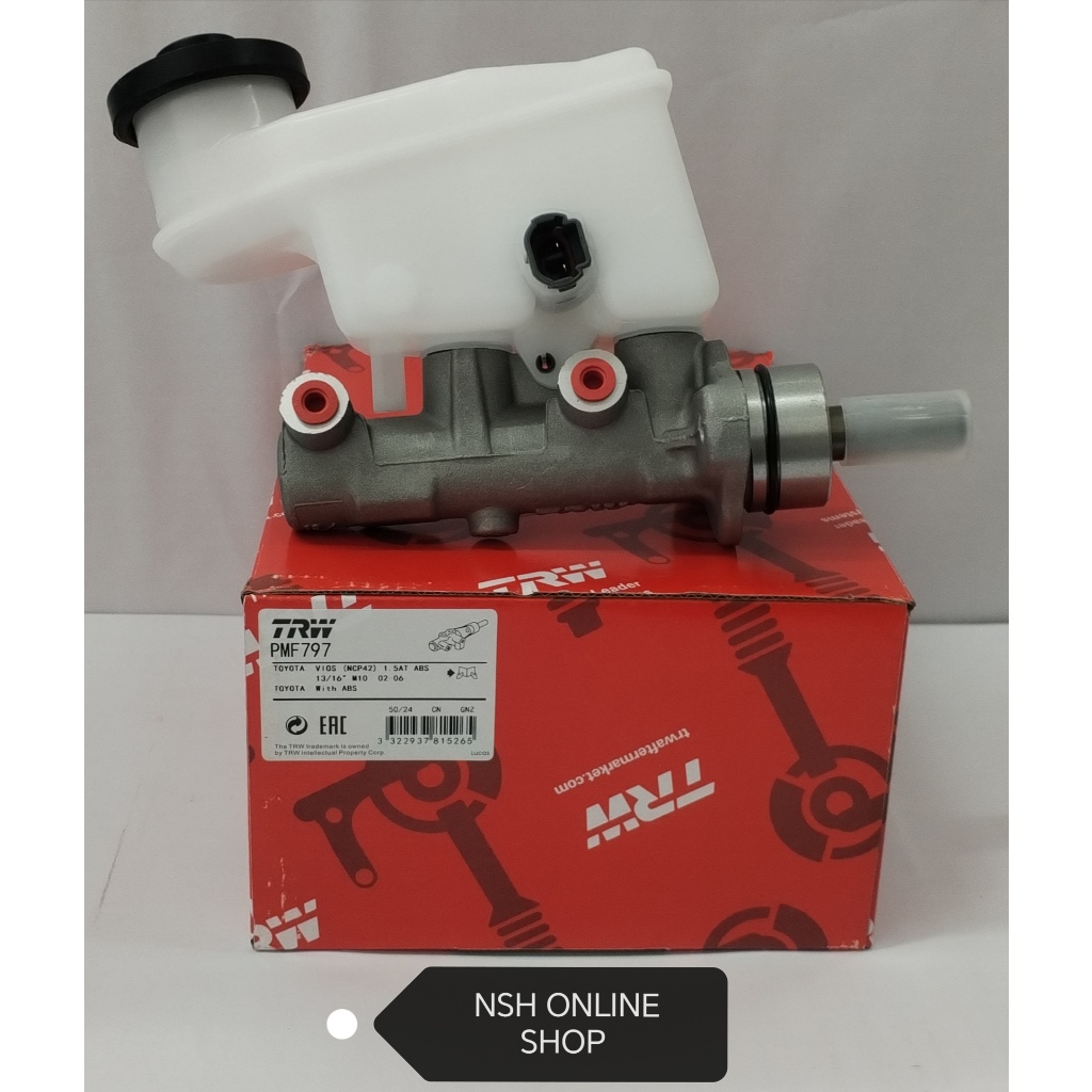 Brake Master Pump (TRW) 13/16'' for Toyota Vios NCP42 1.5 {ABS} 2003 ...