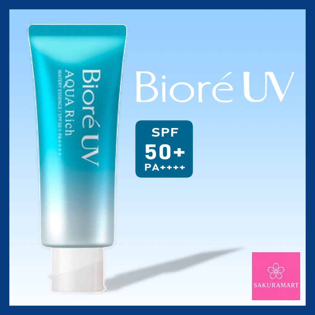 Biore UV Aqua Rich Watery Essence SPF50+ PA++++ 70g | Japanese ...