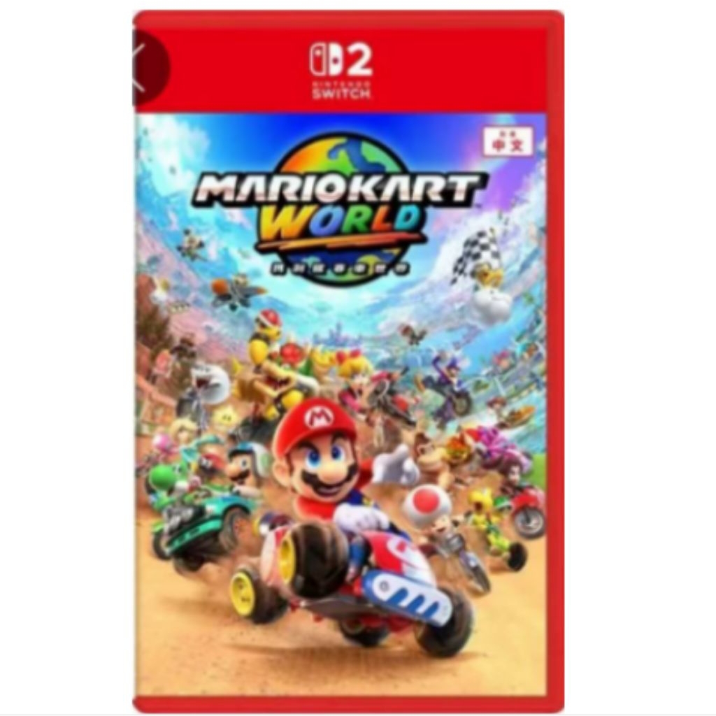 NEW NINTENDO SWITCH 2 WORLD MARIO KART WORLD GAME CARD | Shopee Malaysia