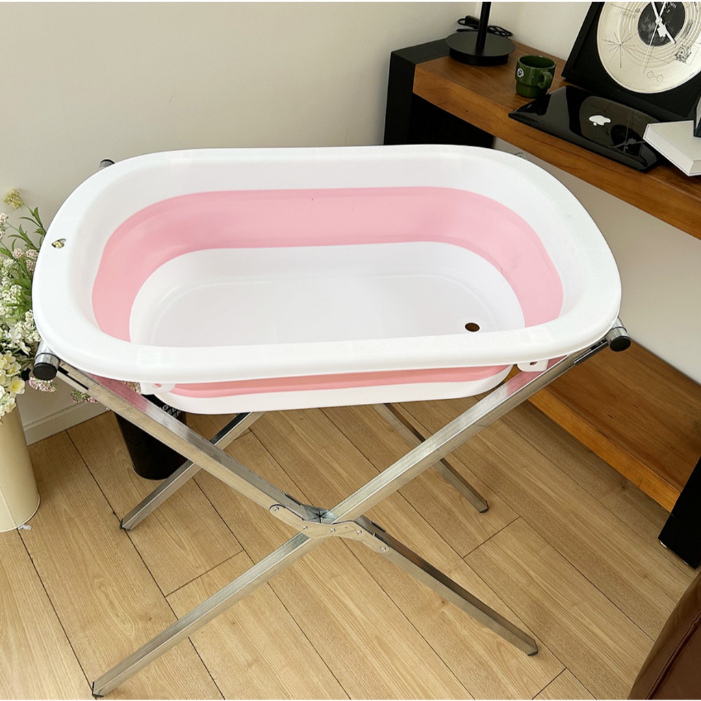 Bathtub stand, baby bathtub Bingkai tab mandi, tab mandi bayi | Shopee ...