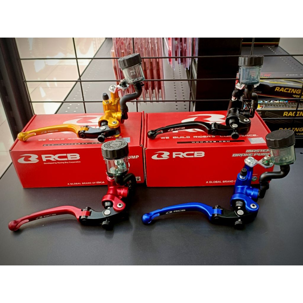 💯 ORIGINAL RCB RACING BOY S1 MASTER BRAKE PUMP 14mm UNIVERSAL | Shopee ...