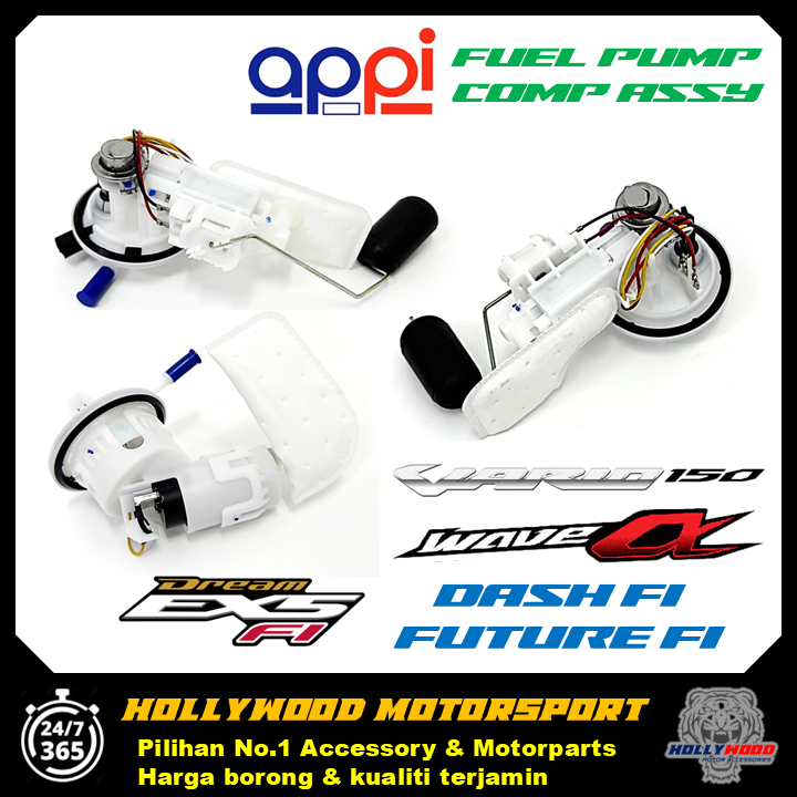 APPI FUEL PUMP COMP ASSY STANDARD HONDA VARIO150 V2 EX5 DREAM FI FUTURE FI WAVE ALPHA FI DASH FI ...