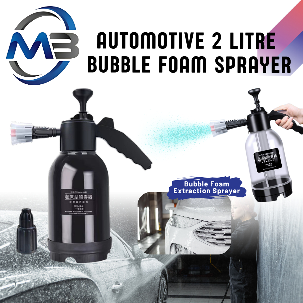 Car High Pressure Foam Spray Can 2L Hand Spray Family Car Dual-use ...