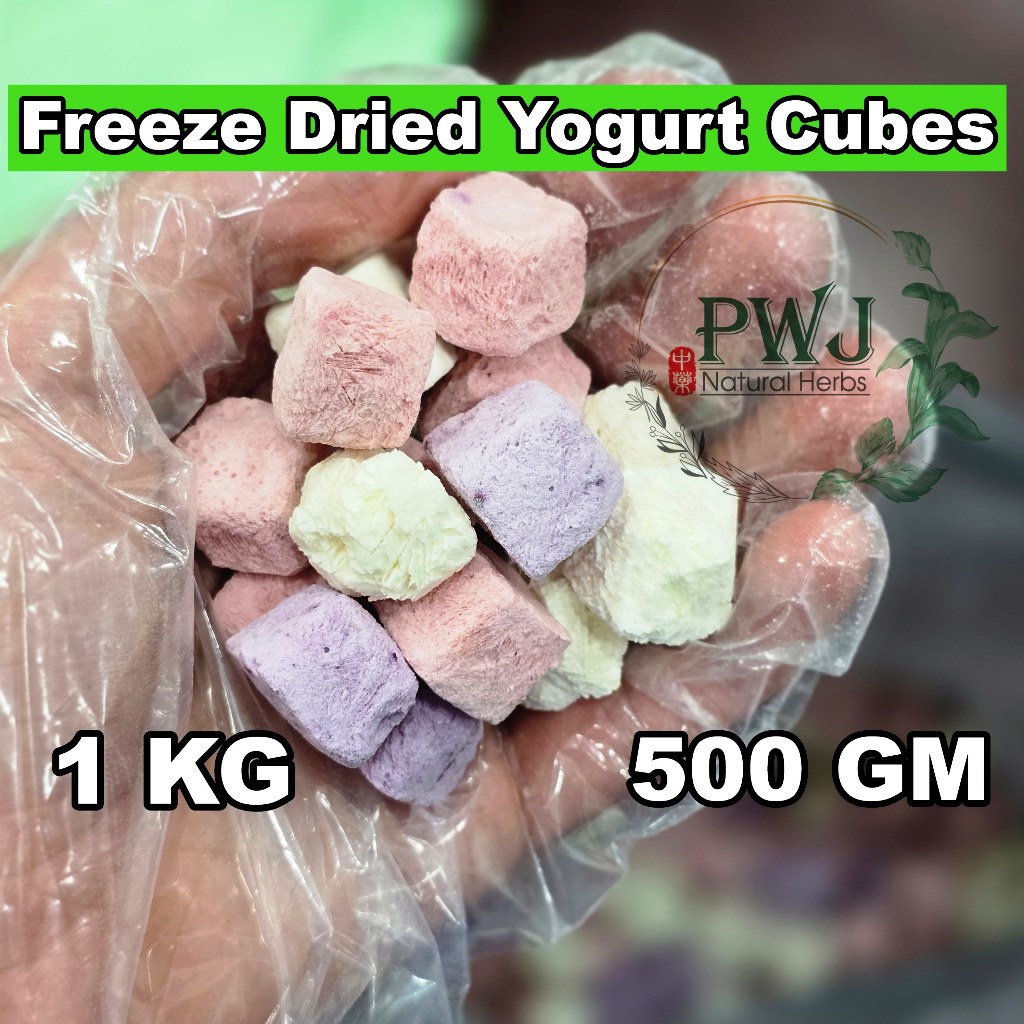 Freeze Yogurt Cubes (3 Mixed Flavour) 冻干酸奶块 (1kg & 500gm) | Shopee Malaysia