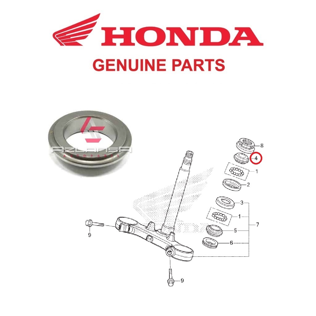 Race Steering Top Cone ( 53211-268-010 ) CBR150R 💯 Genuine Parts ...