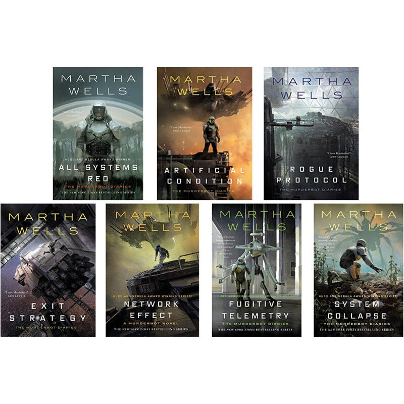 The Murderbot Diaries Series ( 9 Titles ) - Martha Wells | Novel ...