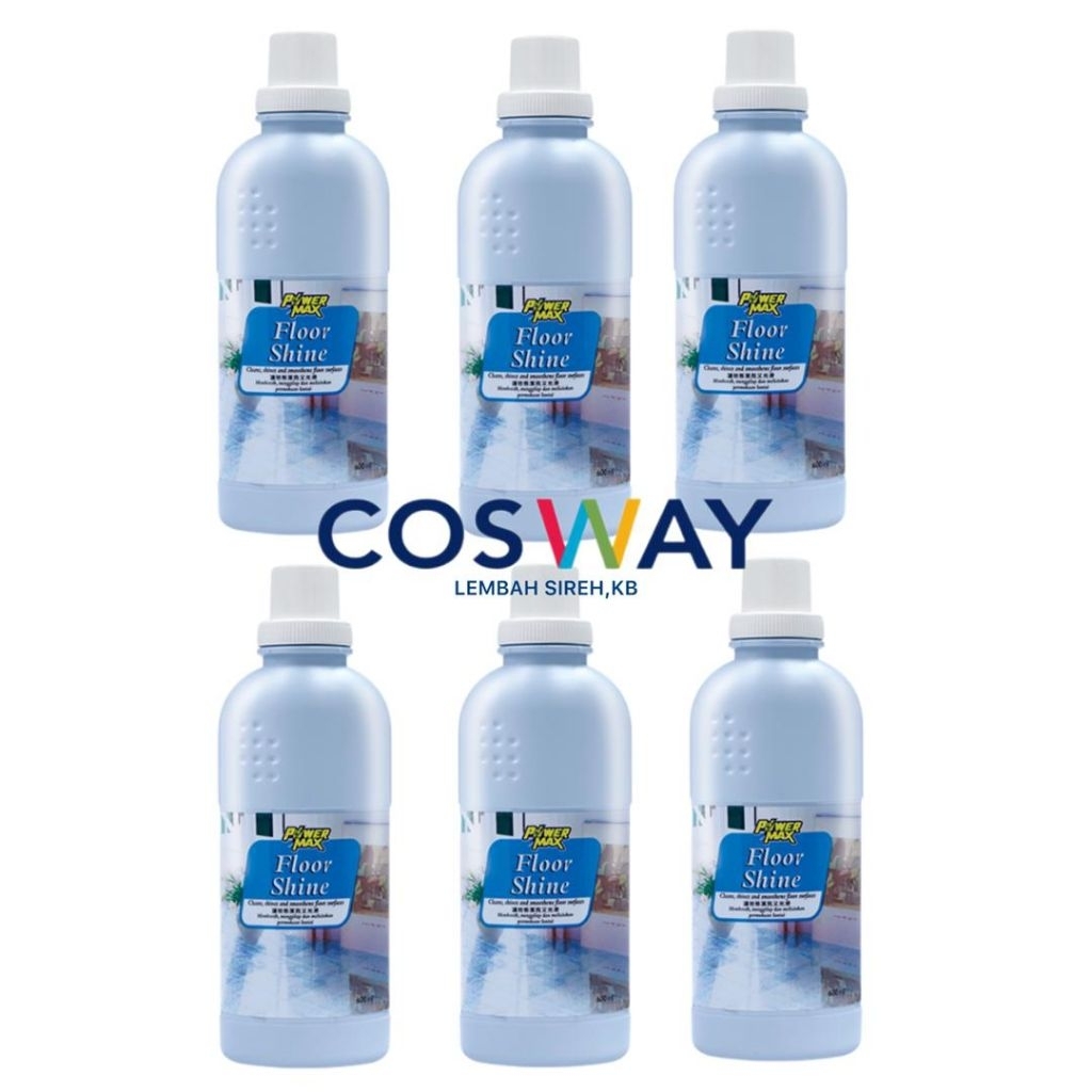 (6 Units) PowerMax Floor Shine 600ml (0874)cleaner | Shopee Malaysia