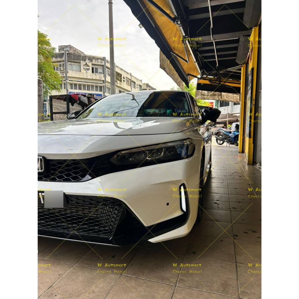 Honda Civic FE Type R Bumper DRL Light & Running Signal | Shopee Malaysia