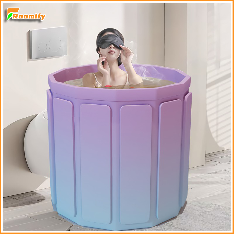 Bath Barrel Tab Mandi Portable Bath Tub Foldable Baby Bath Tub Besen ...