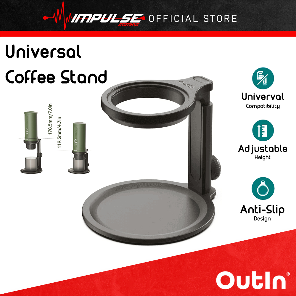 Outin Universal Coffee Stand with Adjustable Height- Suitable for OutIn ...